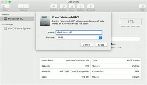 Erase Process Has Failed Mac Internal Hard Drive Geravg