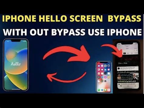 IPhone Hello Screen Without Bypass Use YouTube