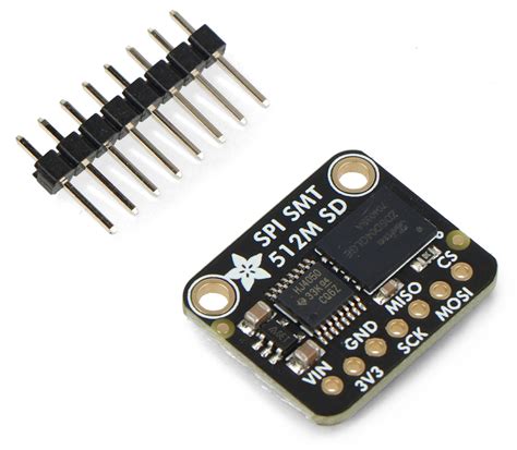 SPI Flash SD Card XTSD MB NAND Flash Memory Module Adafruit Botland Robotic Shop