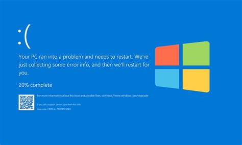 Your Pc Ran Into A Problem And Needs To Restart Error How To Fix It