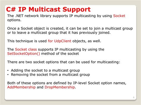 PPT IP Multicasting PowerPoint Presentation Free Download ID