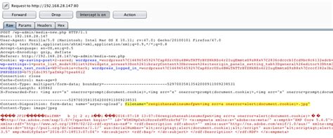Persistent Cross Site Scripting Vulnerability In Wordpress Due To