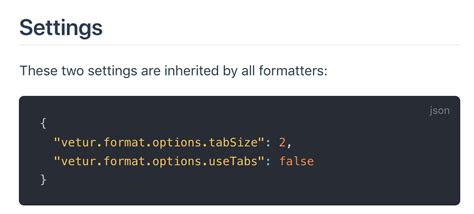 Vetur Does Not Respect Default Indentation Settings · Issue 790