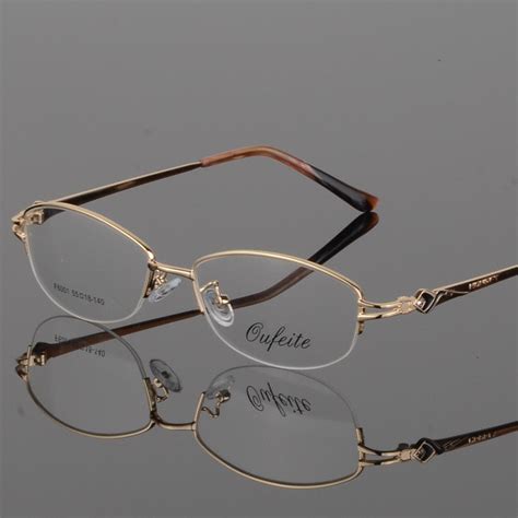 Womens Half Rim Eyeglasses Fuzweb