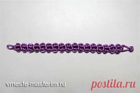 Оригинальный браслет макраме видео Рукоделки Постила