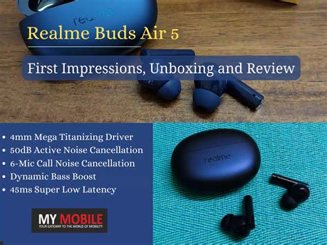 Realme Buds Air First Impressions Unboxing And Review Promising Tws With Segment Leading Anc