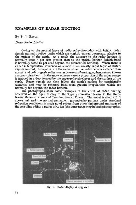 Pdf Examples Of Radar Ducting Dokumentips