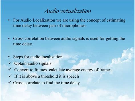 Multi Speaker Detection Using Audio And Video Sensors Pptx Digital