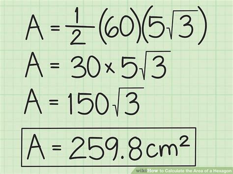 Ways To Calculate The Area Of A Hexagon WikiHow