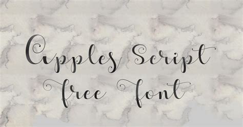 DLOLLEYS HELP Apples Script Free Font