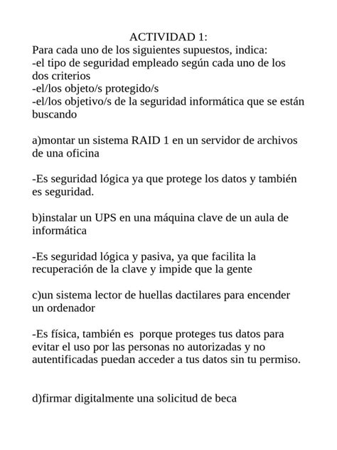 Ejercicios De Seguridad Informatica Pdf