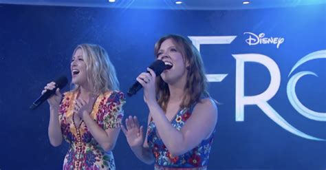 Watch Frozens Caissie Levy And Patti Murin Sing ‘let It Go Finale Playbill
