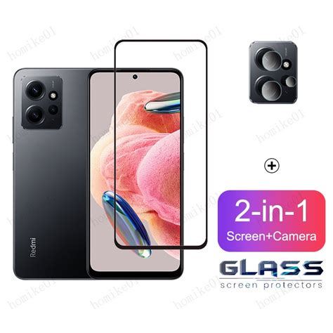 Redmi Note 12 Tempered Glass Full Cover Film For Xiaomi Redmi Note 12 12s 11 11s 10 5g 10s 9 8