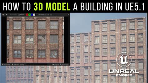 Blender Tutorial 3d Building Unreal Engine Programming Engineering