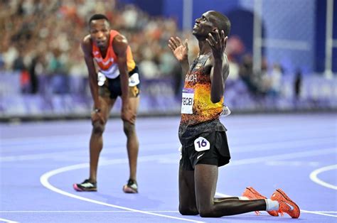 巴黎奥运会 田径综合乌干达名将切普特盖男子万米夺冠 美国刷新4X400米混合接力世界纪录 新华网客户端