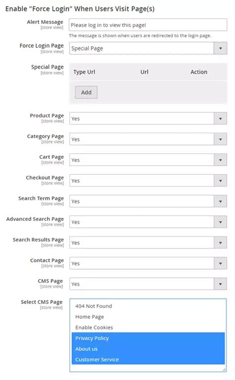 Magento 2 Force Login Force Customer Sign In Extension