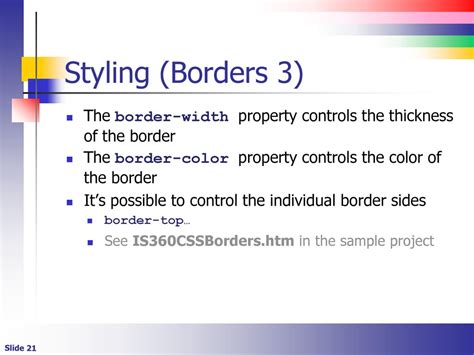 Cascading Style Sheets Formatting Ppt Download