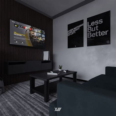 dark setup on behance