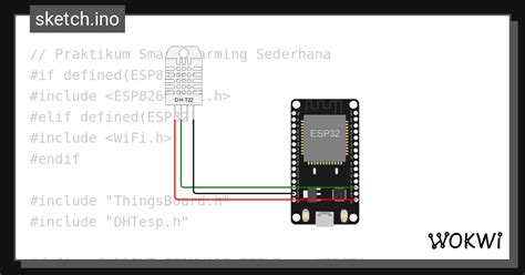 Lahan 1 Wokwi Esp32 Stm32 Arduino Simulator