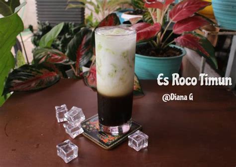 Resep Es Roco Timun Santan Oleh Diana Gerald Cookpad