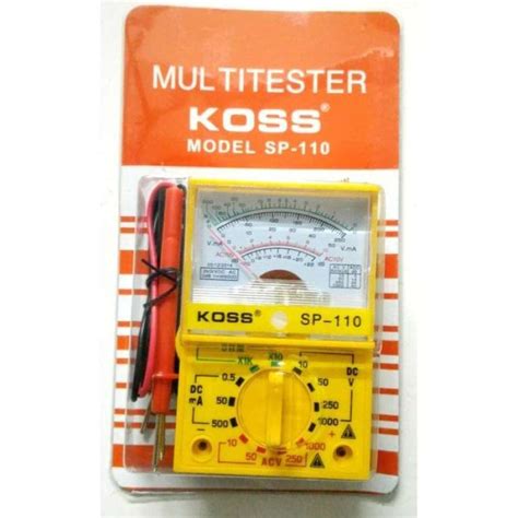 Jual Multimeter Analog Multitester Manual Di Seller Win Jaya Toko