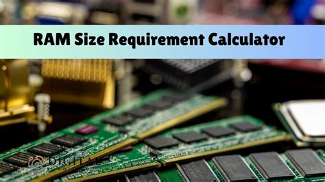 Ram Size Requirement Calculator Know The Right Memory Ram Size Requirement Calculator Know The Right Memory