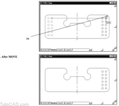 How To Use MOVE COPY Commands Tutorial AutoCAD