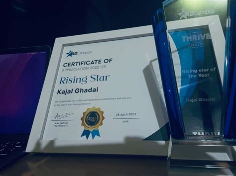 Kajal Ghadai On Linkedin I Would Like To Express My Gratitude To My