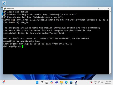 Debian 13 Trixie Openssh Ssh 鍵認証 Server World
