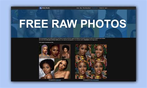 Websites To Download Free Raw Photos For Retouching