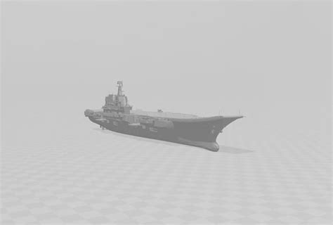 Peoples Liberation Army Navy Type 002 Class 3d Model 3d Printable