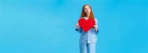 Premium Photo Dreamy And Creative Redhead Caucasian Girl Thinking