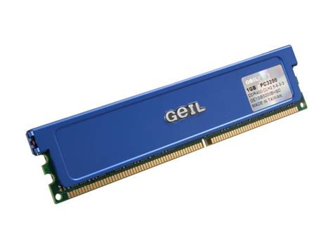 GeIL 1GB DDR 400 PC 3200 Desktop Memory Model GE1GB3200BHSC Newegg Com
