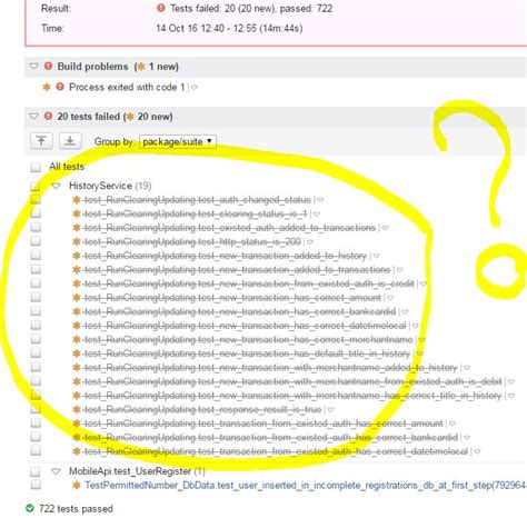 Teamcity Build Result Overview Tab Any Way To Display Failed Test In Order They Ran Super User