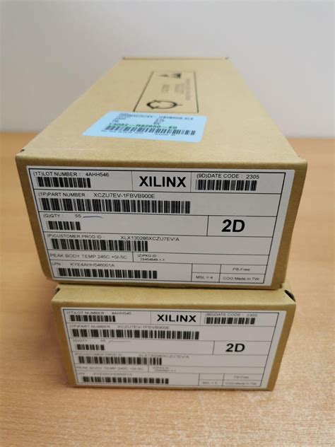XCZU EV FBVB E XILINX Lot Of Pcs EBay