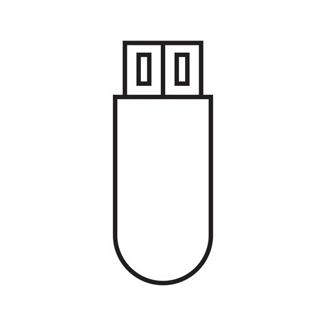 Usb Icon Vector For Website UI Essential Symbol Presentation Vector Art At Vecteezy