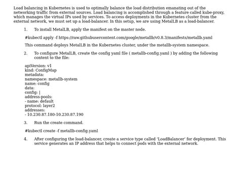 Step 3 Set Up The Kubernetes Load Balancer Oracle In Docker