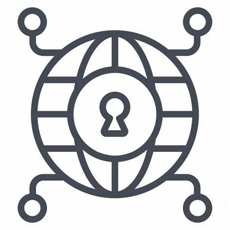 Password Protection Security Cyber Lock Icon Download On Iconfinder