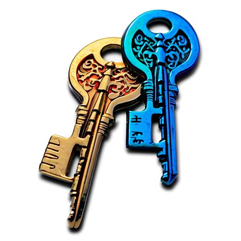 Download Colorful Keys Png 05242024