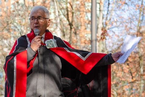 ‘how Is That Reconciliation Hereditary Gitxsan Nation Chiefs Rally For Their Rights Canada