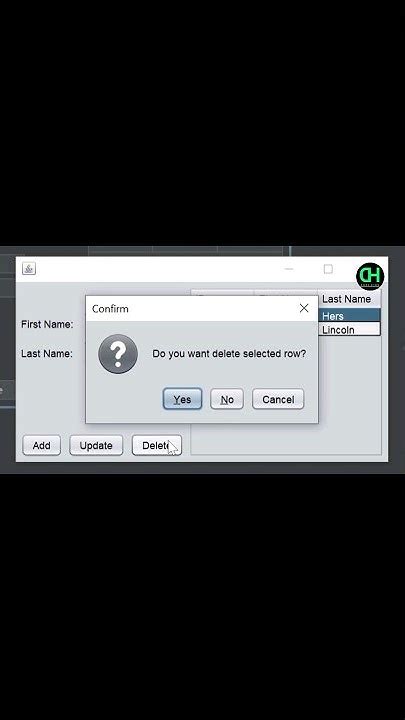 Delete Jtable And Database Values In Java Swing Darkhers Darkhers