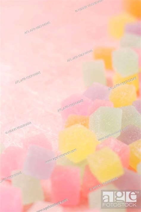 Japanese Jelly Candy Stock Photo Picture And Rights Managed Image Pic Afl Afr