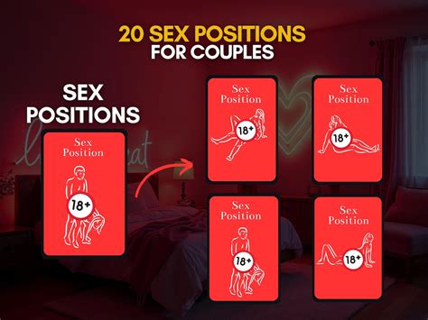 Naughty Sex Cards With Over 100 Activities And Sex Positions Printable