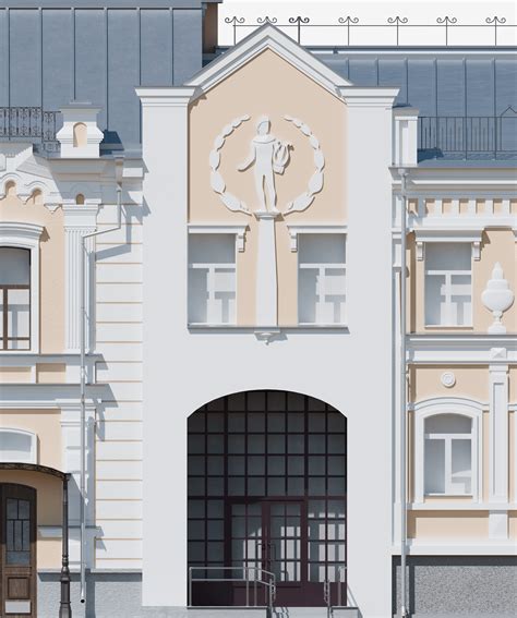 3d Modeling Architecture Behance