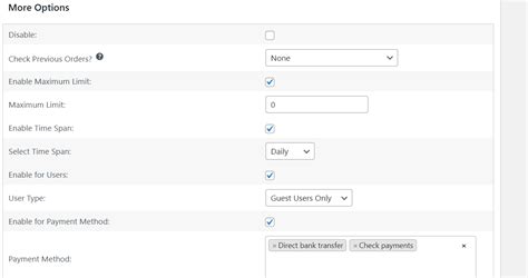 Order Limit For Woocommerce Documentation Woocommerce