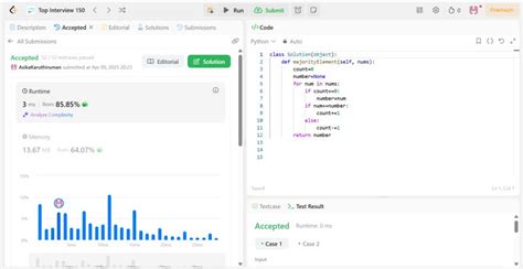 Leetcode 150daysofcode Problemsolving Python Codingjourney
