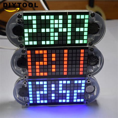 Diy Digital Clock Kit Ds3231 High Accuracy Multifu Grandado