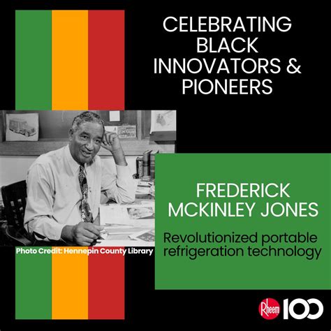Frederick Mckinley Jones Also Known As The “king Of Cool