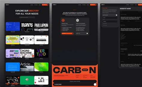 Michael Andreuzza On Linkedin Carbon Multipage Directory Theme Built With Astro And Tailwind