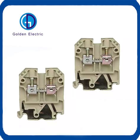 Sak Jxb Plastic 4mm2 Panel Mount Terminal Block Distribution Copper Material Terminal Blocks